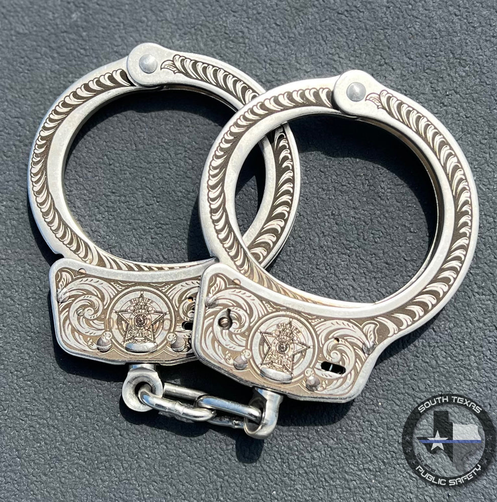 Custom Laser-Engraved Smith & Wesson Handcuffs – South Texas Public Safety